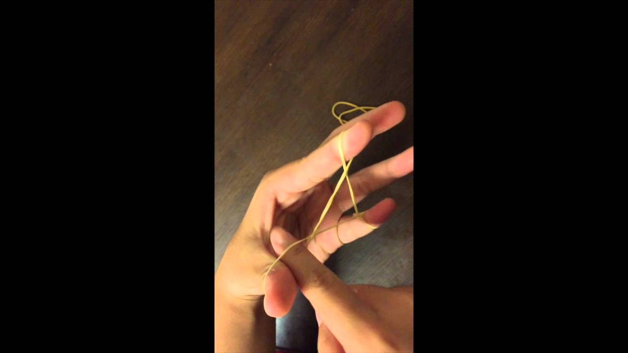 How to make a rubber band star!! - YouTube