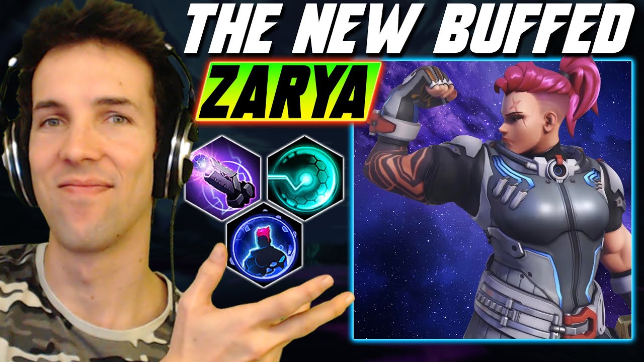 Let's try the newly BUFFED ZARYA! Heroes of the Storm latest PATCH ...