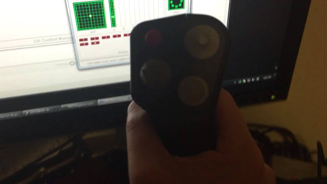 CH CombatStick twist axis mod - YouTube