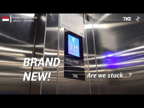 TKE Service Elevators - Gajah Mada Plaza, Jakarta, ID - YouTube