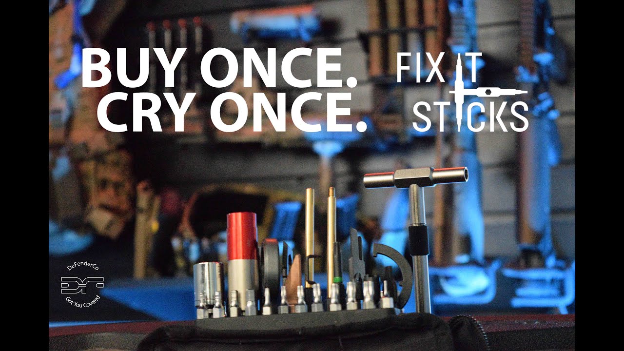 Buy Once. Cry Once. Episode 5: Fix It Sticks - YouTube