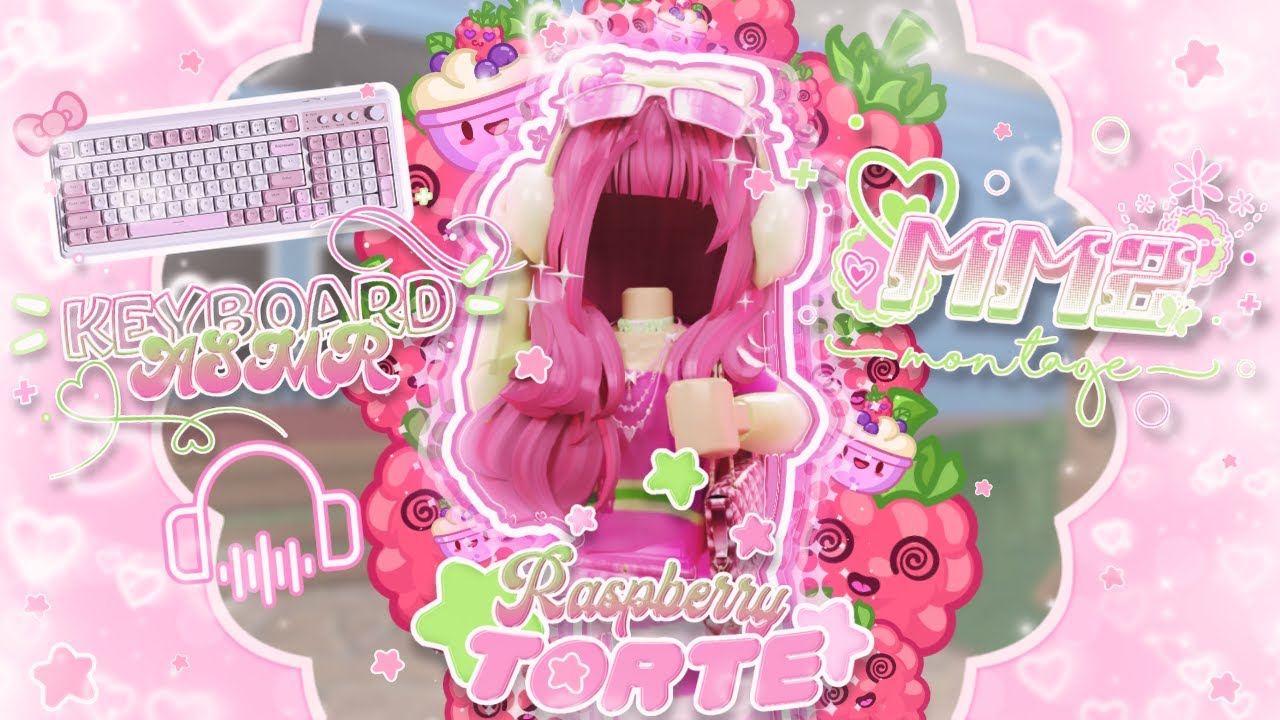 ˗ˏˋ ꒰ MM2 but it's Keyboard ASMR as RASPBERRY TORTE.ᐟ ꒱ ˎˊ˗ [Roblox ...