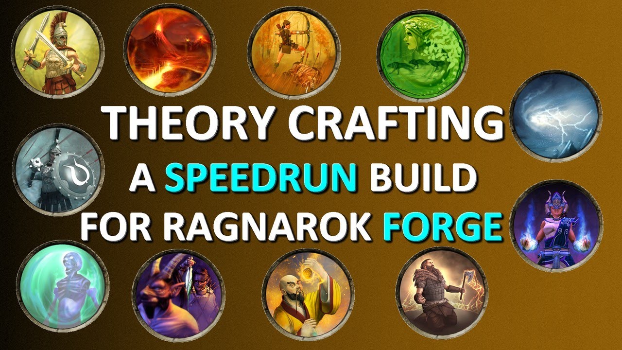 Titan Quest: For S.S.F. Normal Ragnarok Forge, Theory Crafting build for speed runs! - YouTube
