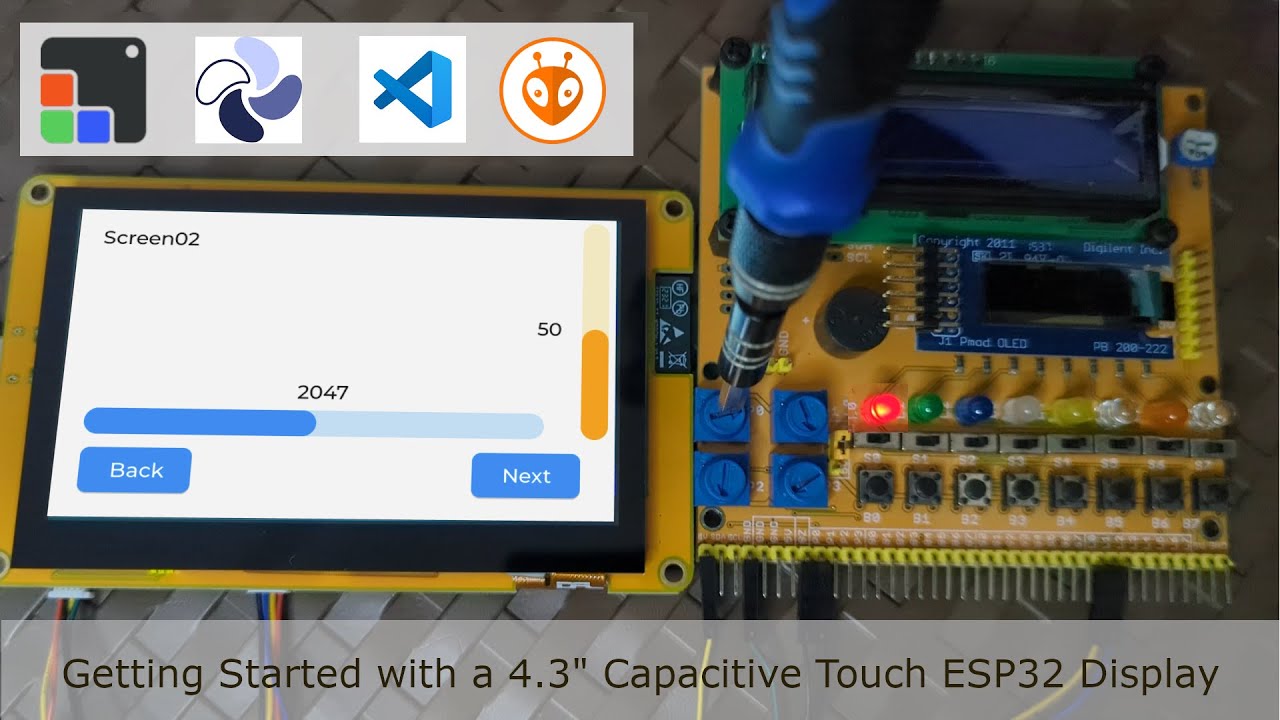 Getting Started with the 4.3-inch Capacitive-touch ESP32 Sunton Display ...