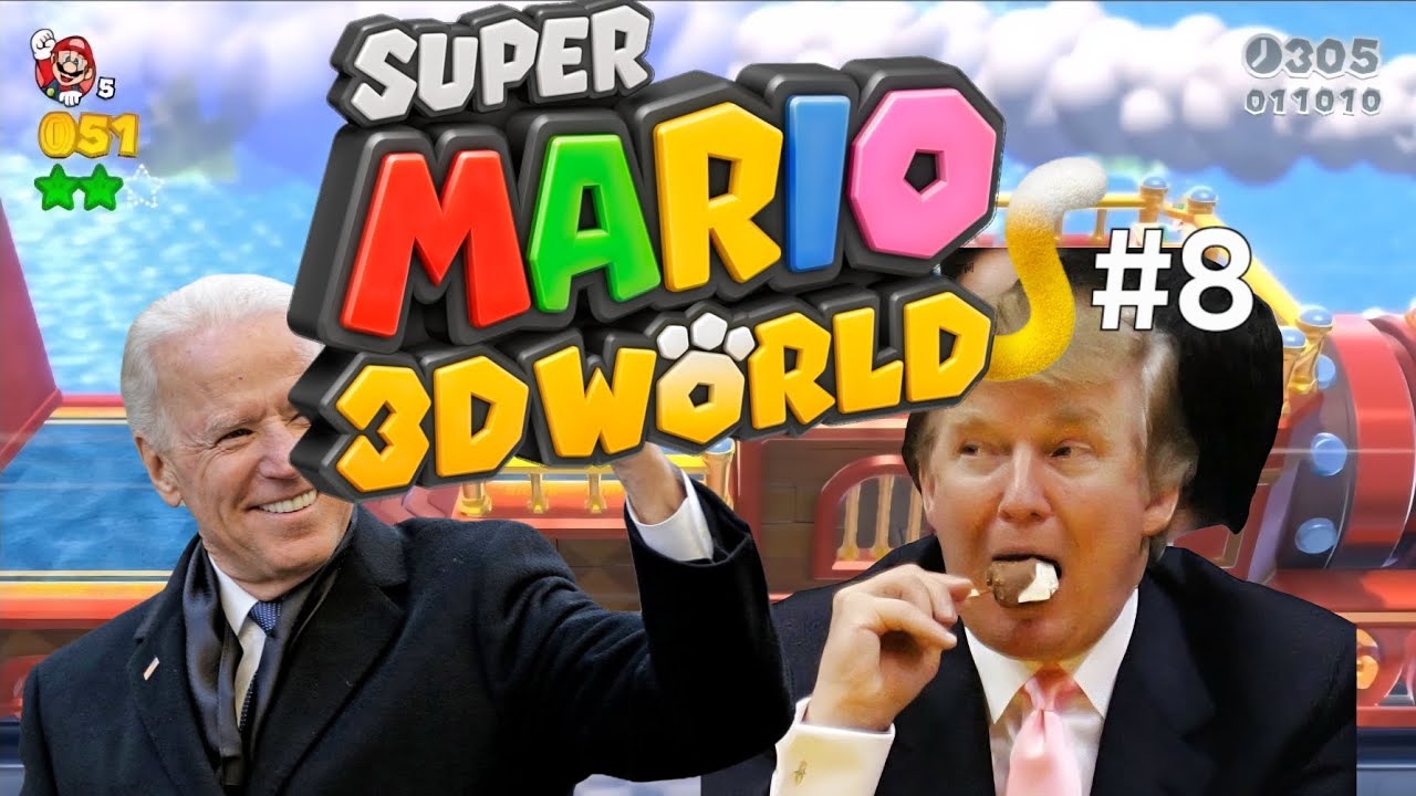 Presidents Play Super Mario 3D World- Episode 8 - YouTube