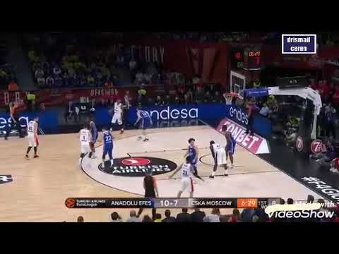 Cska Moskova 91 - 83 Anadolu Efes İstanbul Euroleague final four final mac