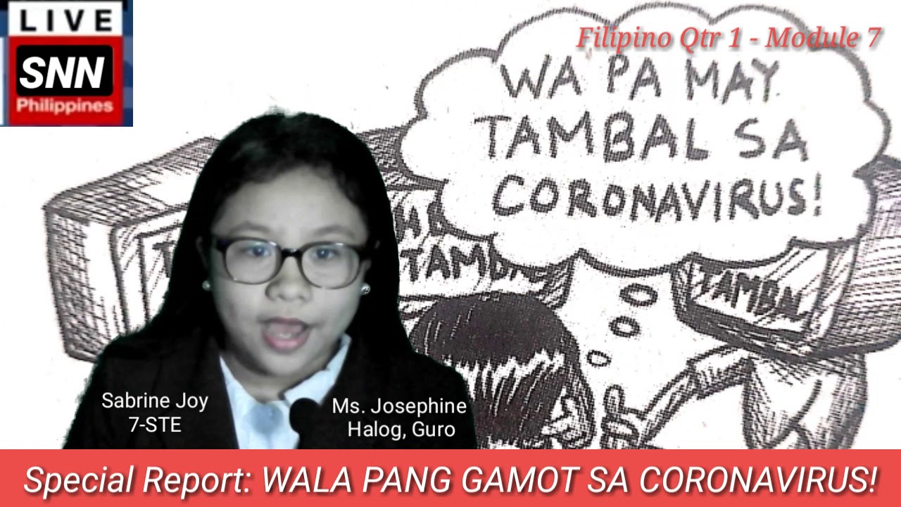 EDITORYAL Filipino Qtr 1 - Module 7, 7-STE - YouTube