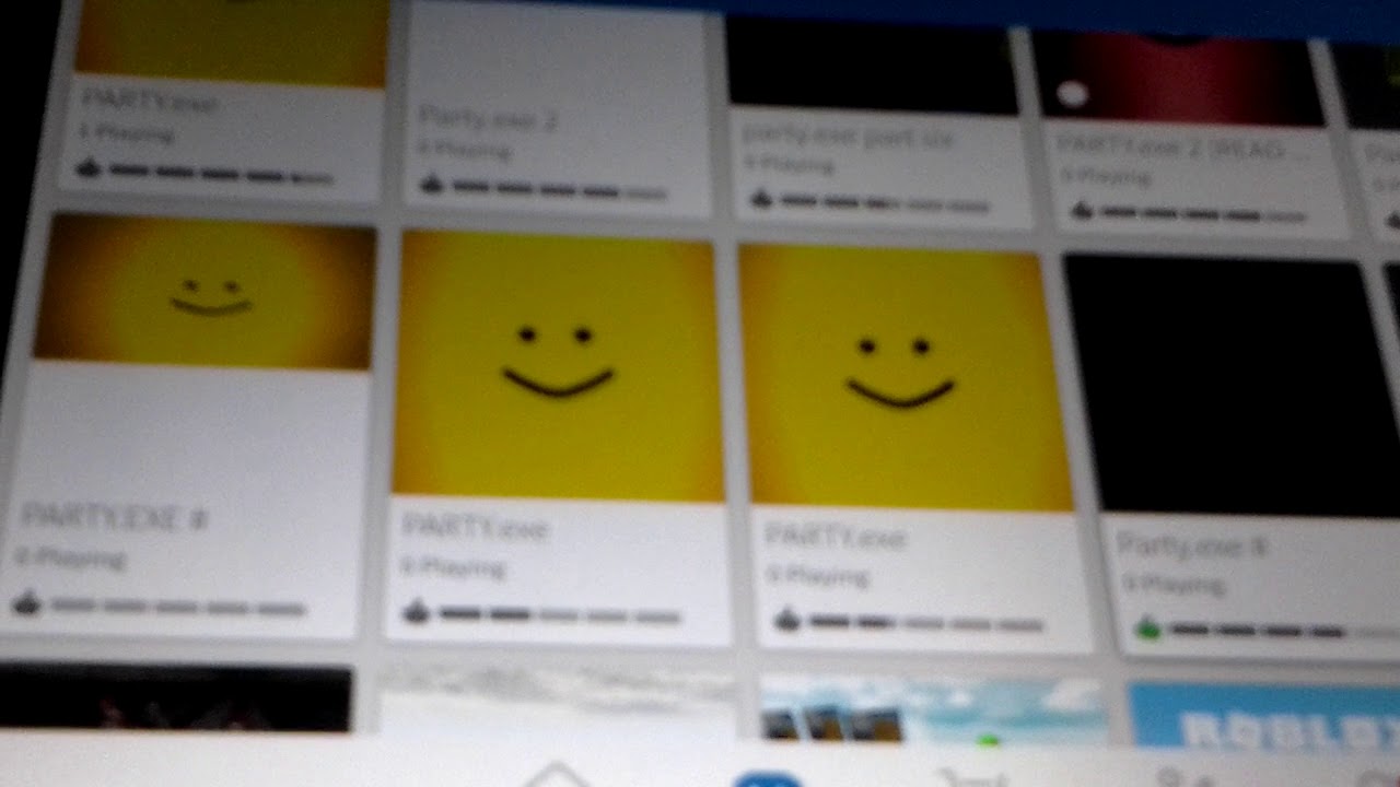 PARTY.exe roblox - YouTube