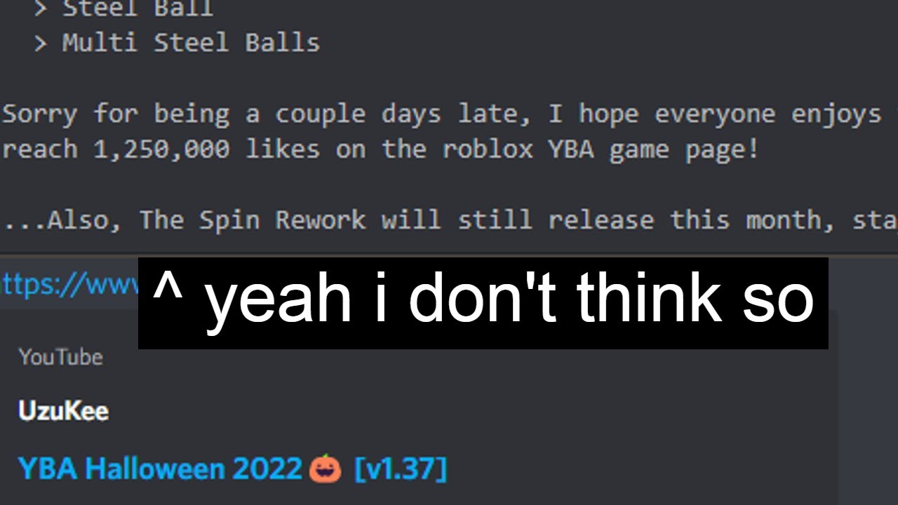 [YBA] why the spin rework was delayed - YouTube