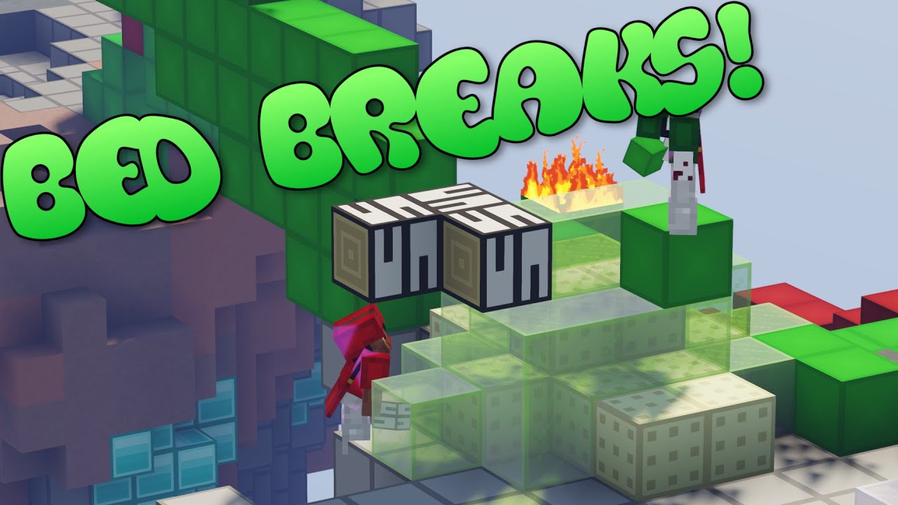 Crazy bed breaks [Ranked Bedwars] - YouTube