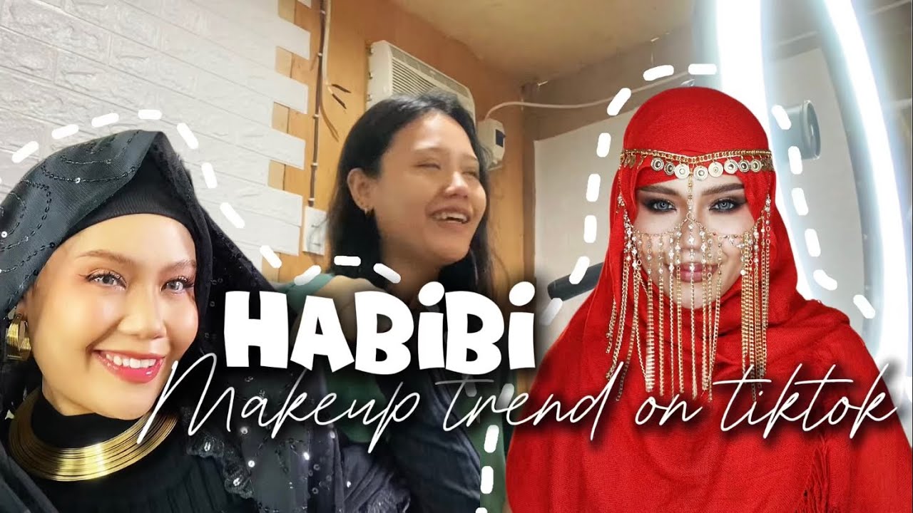 Behind the scene of my Habibi transition trend on TikTok! - YouTube