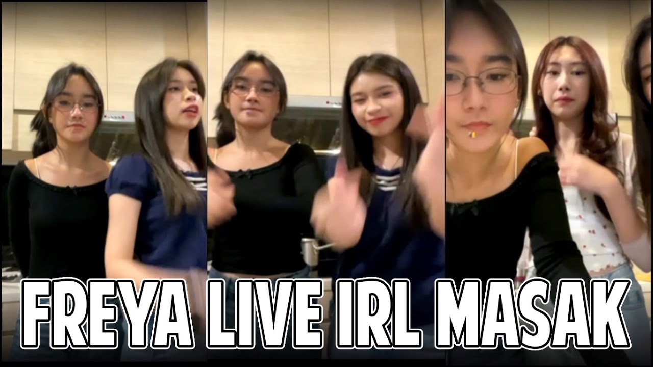 FREYA JKT48 LIVE IDN IRL MASAK - YouTube