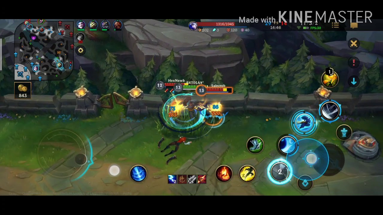 League of Legends: Wild Rift Yasuo montage - YouTube