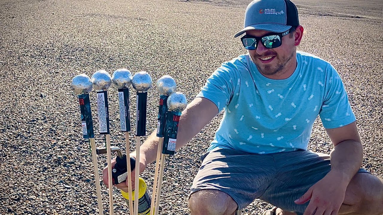 TRYING NEW FIREWORKS FOR THE DAYTIME - YouTube