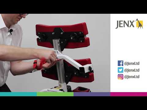 Jenx Multistander - Fitting the tray bracket (Supine to Prone) - YouTube