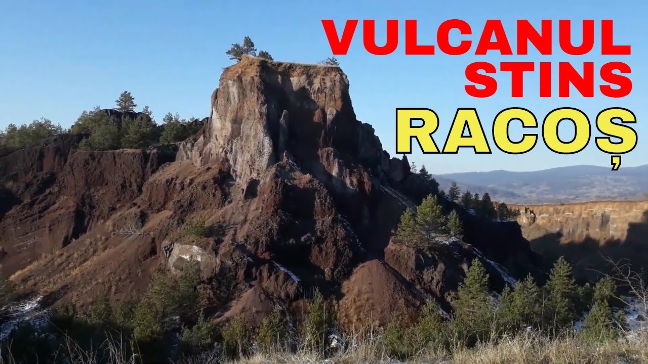 Vulcanul stins de la Racos, Lacul de Smarald si Coloanele de bazalt ...