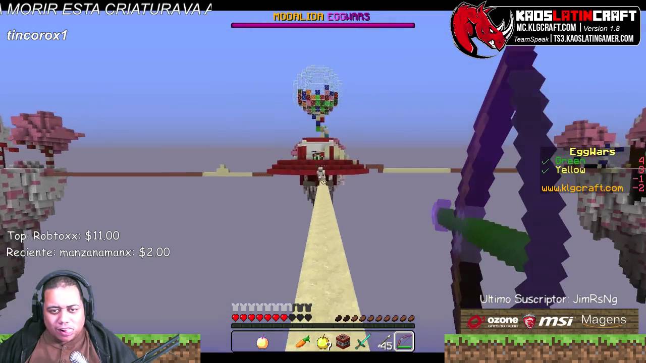 Cuballende "el Legolas" En Eggwars - YouTube