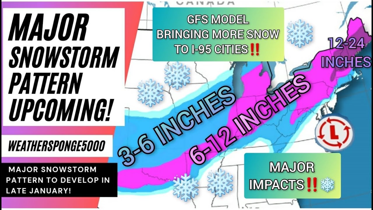 Extreme Winter Storm Pattern Upcoming! - YouTube