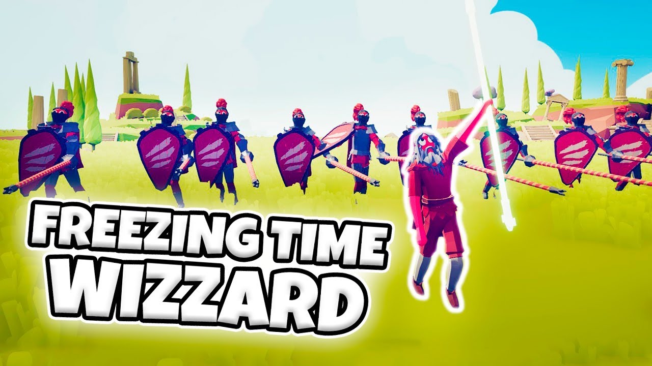 FREEZING TIME WIZZARD WITH JOUSTERS VS EVERY FACTION | TABS MODDED ...