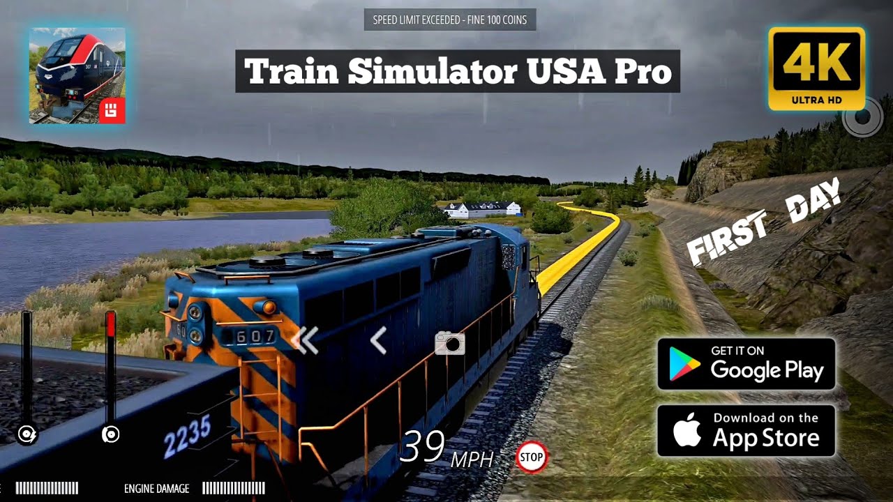 Train Simulator Pro USA Android gameplay - YouTube