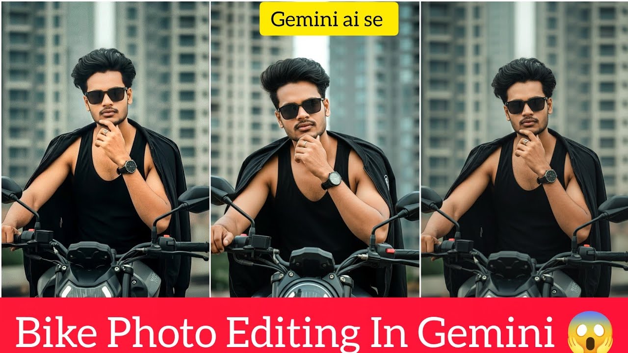 Bike Photo Editing In Gemini || Gemini AI Photo Editing In Bike ...