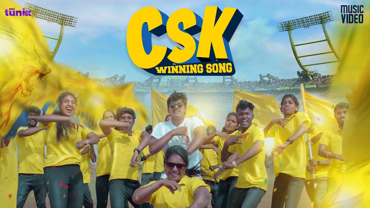 CSK Winning Song | Emi Tunix - YouTube
