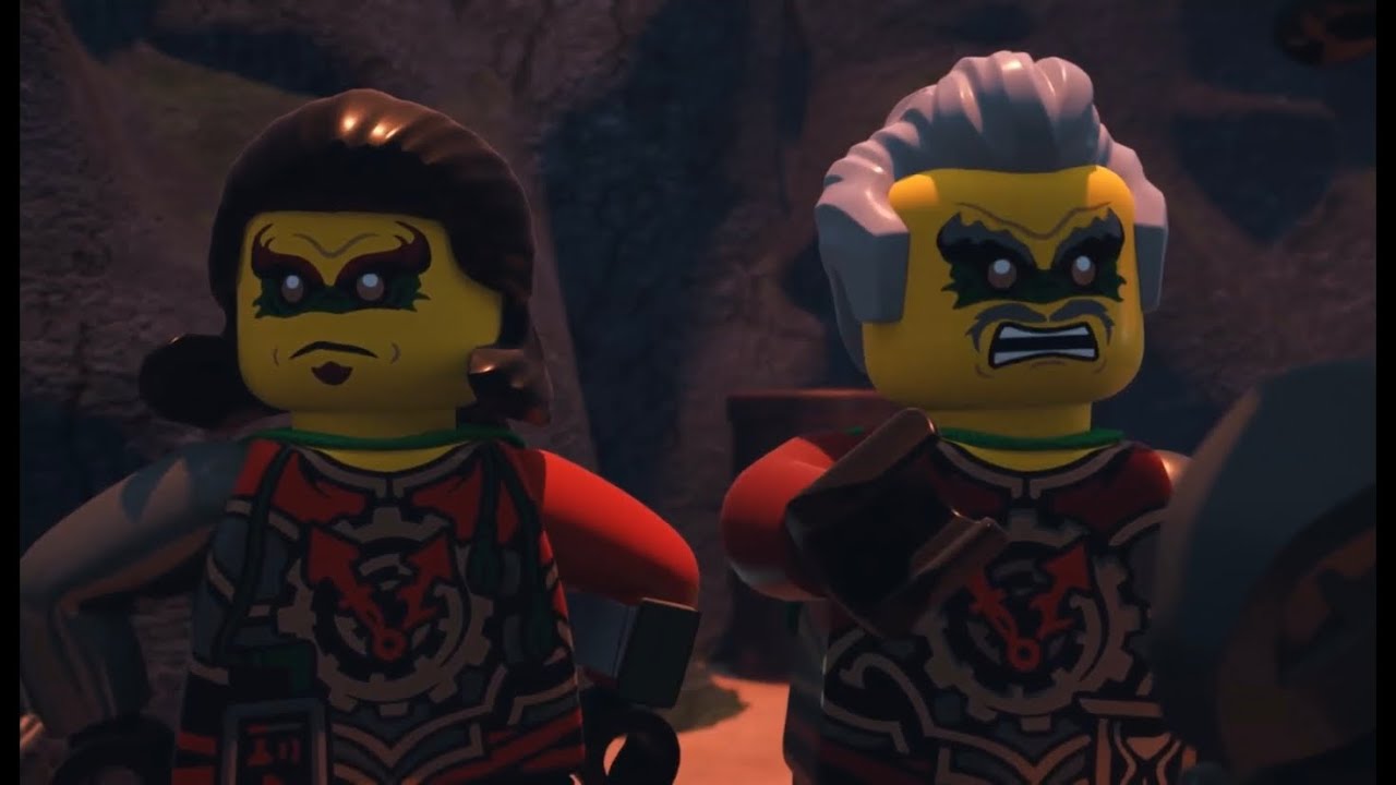 ninjago but its acronix and krux shouting at commanders blunck and ...