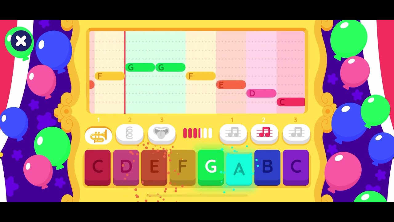 Soundbox : Musical Notes Part 15 | Play and Learn English Games For ...