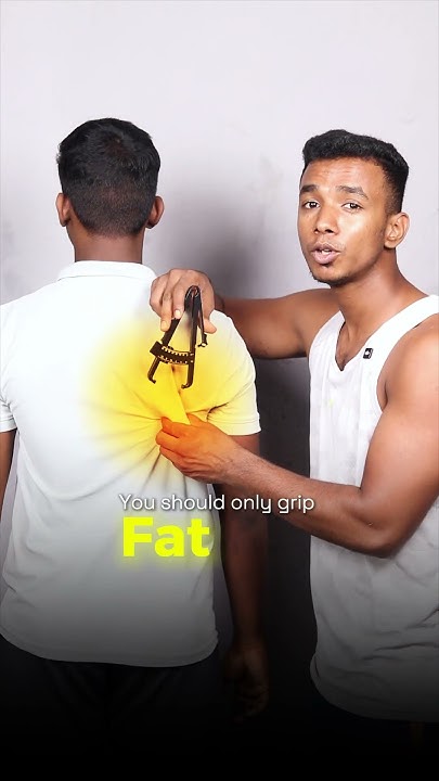 How to check body fat percentage 💪 - YouTube