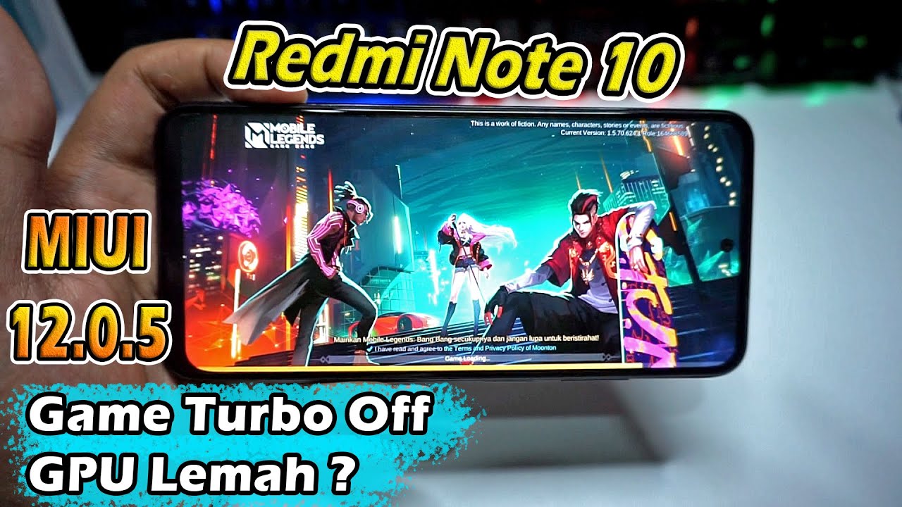 MIUI 12.0.2 Off Game Turbo Off Redmi note 10 Masih Frame drop ? Mobile ...