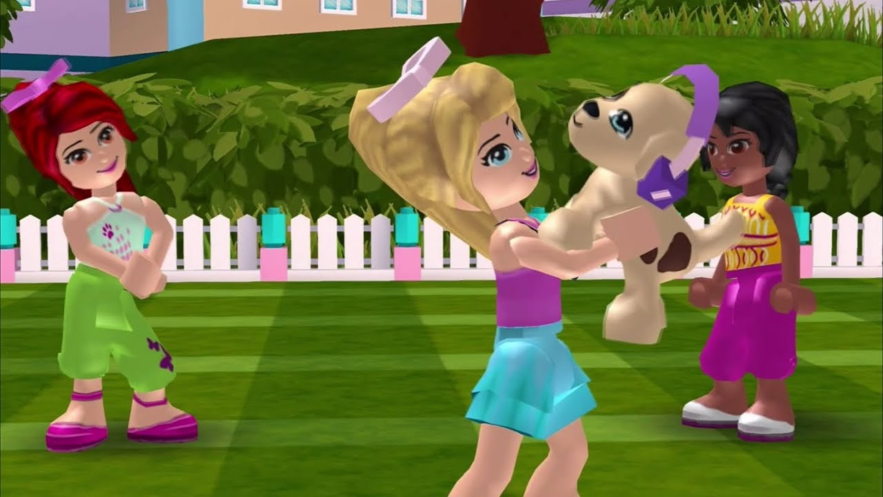 Lego Friends: Pet Salon + Pet Trainer Episode - iPad App Gameplay - YouTube