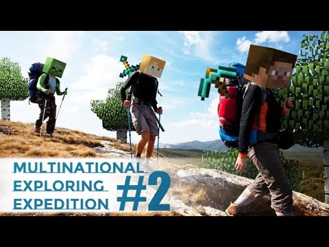 NJ Minecraft Adventures #2 - Multinational Exploring Expedition - YouTube