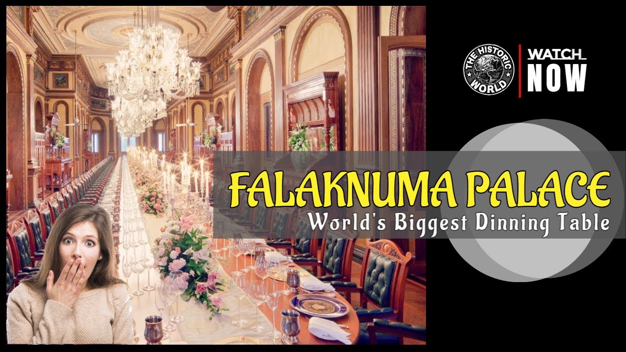 World's biggest Dinning table | Falaknuma Palace | The Historic World ...