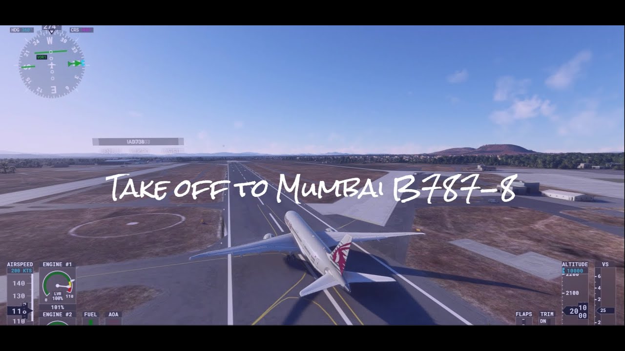 Flight Simulator 2020, Pune to Mumbai - subtexts incl. - YouTube