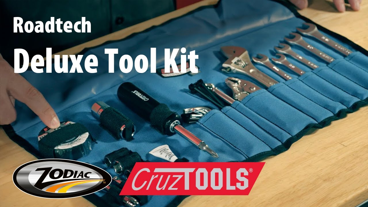 CruzTOOLS RoadTech Deluxe Tool Kit - YouTube