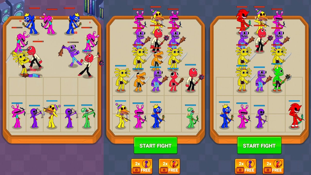 Merge Master: Rainbow Friends - Gameplay Walkthrough Levels 15 - 30 ...