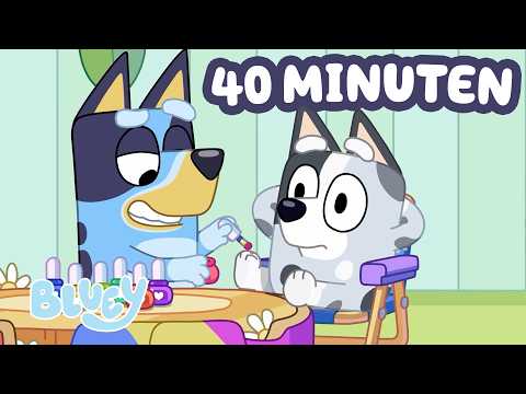 🔴LIVE: Blueys Schicker Nagelsalon ✨ | Rollenspiel 💜 | Bluey - Deutsch Offizieller Kanal