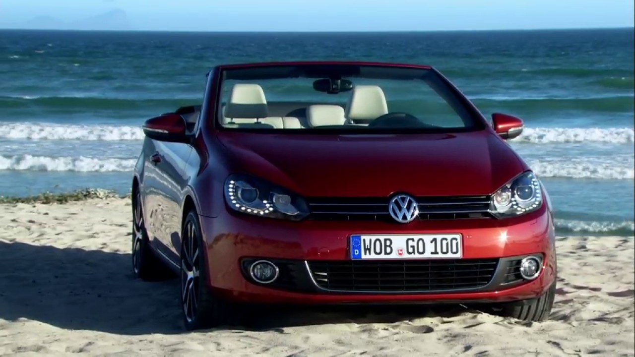 Volkswagen Golf Convertible MK6 - YouTube