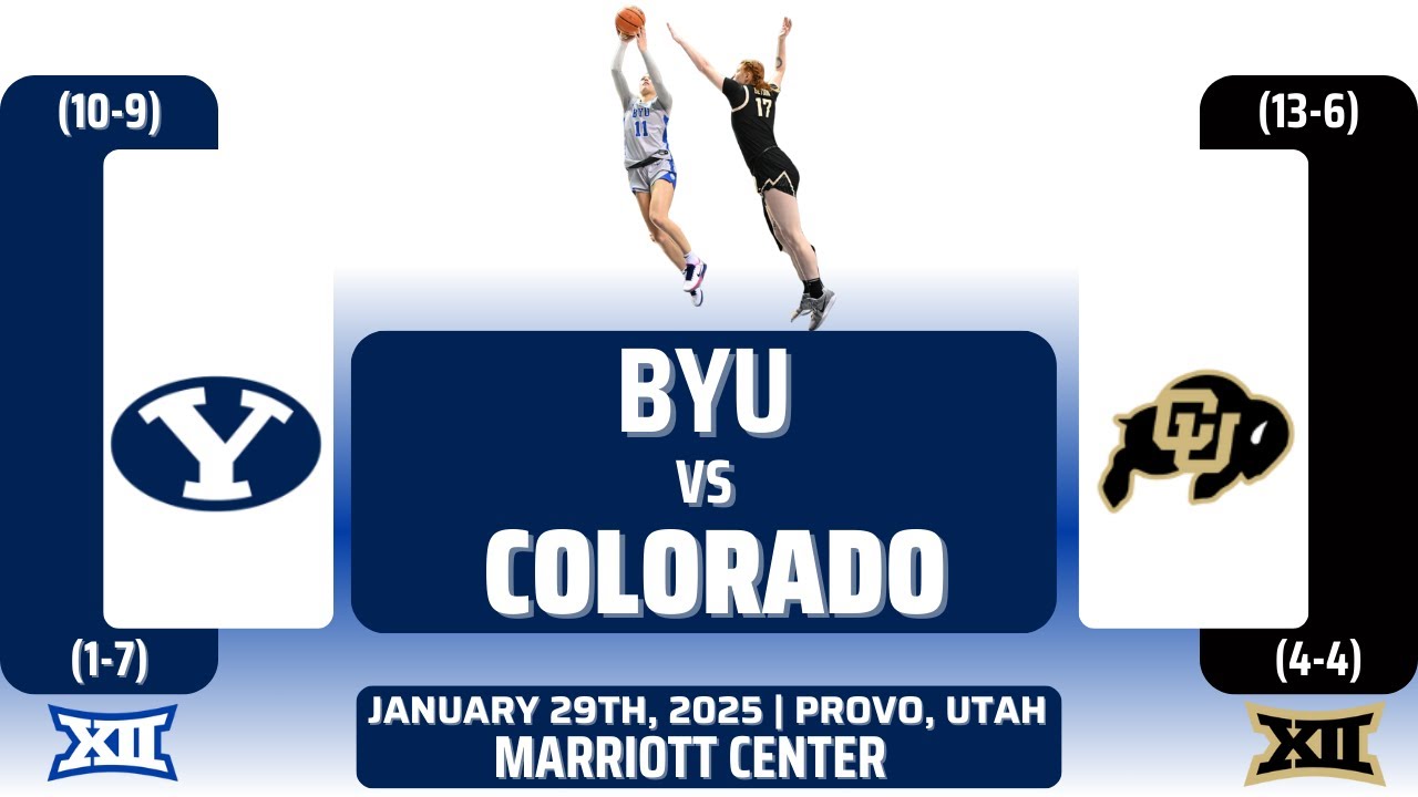 BYU vs Colorado | Big 12 | 1.29.25 - YouTube
