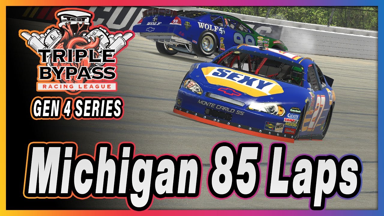 iRacing - Gen 4 - Michigan 85 Laps - YouTube