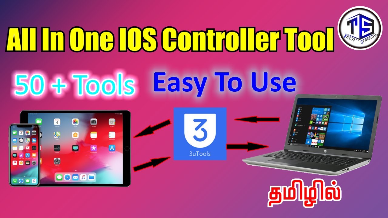 How To use 3U Tools || 50 + Features|| Tech Serandib Official Video ...