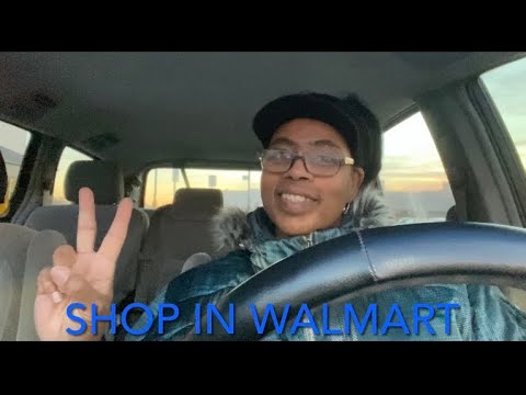 Come shop with me in WALMART for a few items - YouTube