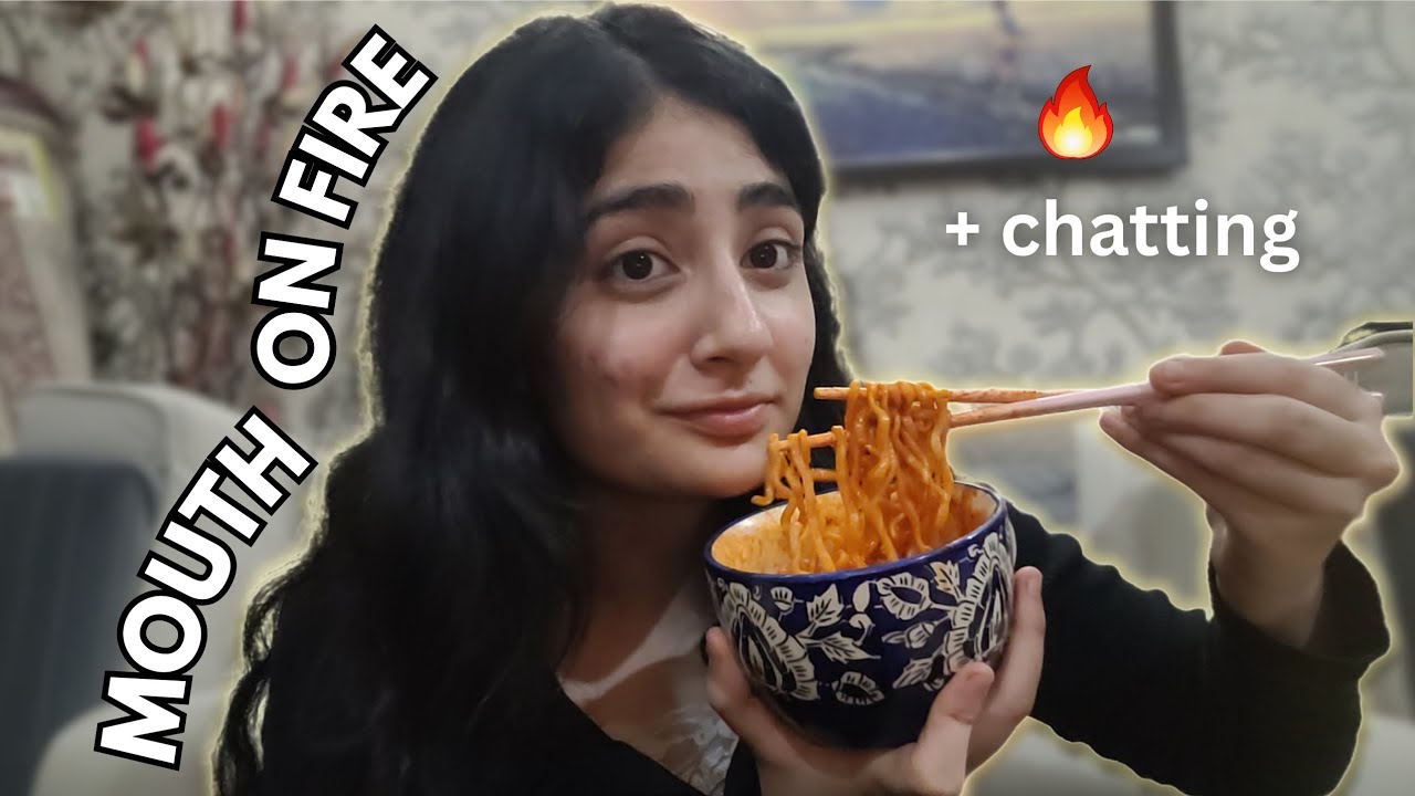 1K Celebration Sleepover (you’re invited)+ Spicy Ramen🔥🥵 - YouTube