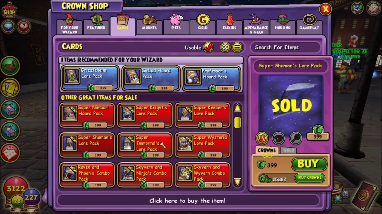 Wizard101: 2 Spells From 1 Pack! - YouTube