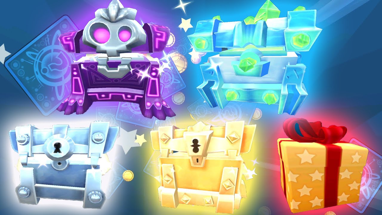Crystal Crate & Epic Crate & Gold Crate & Silver Crate - 4 Big Crates ...