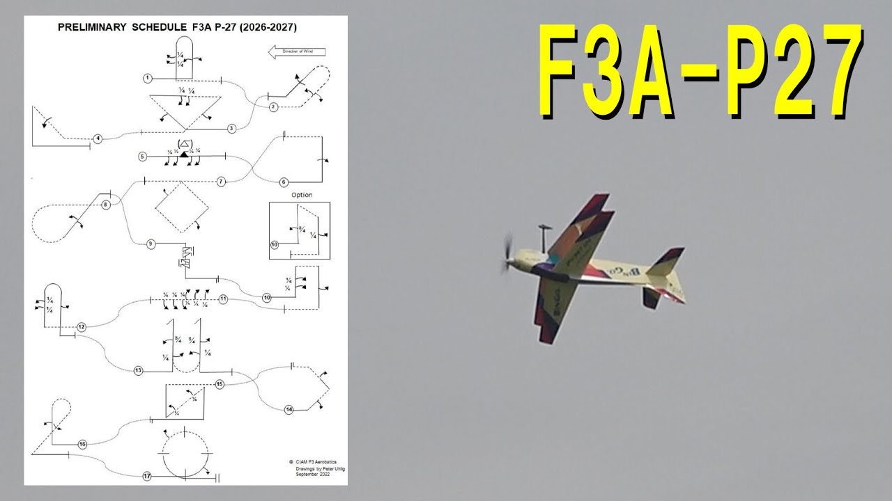F3A-P27【ラジコン飛行機】 - YouTube