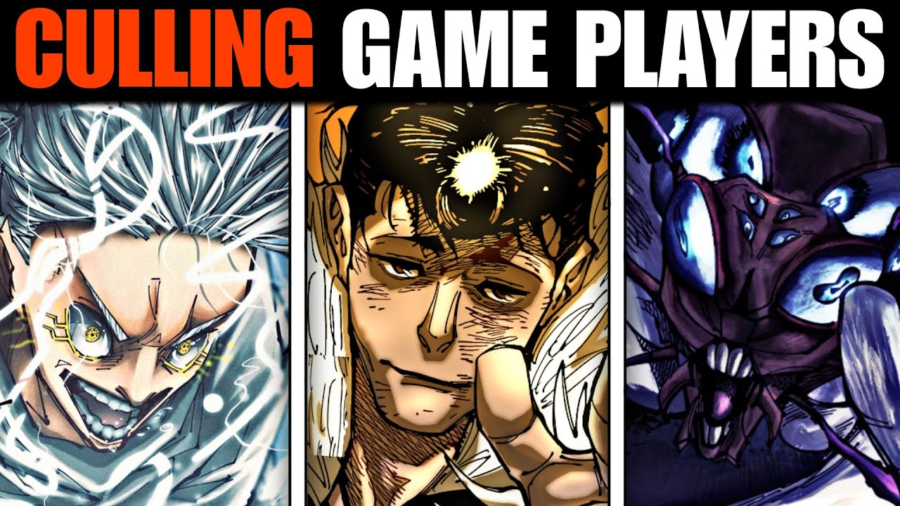 LAHAT NG CULLING GAME PLAYERS!🔥ALL 19 CULLING GAME PLAYERS RANKED FROM ...