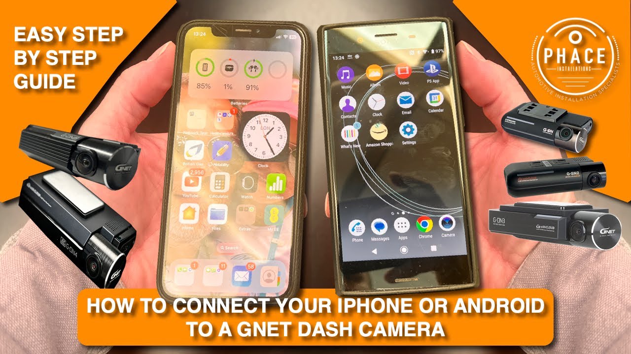 HOW TO PAIR YOUR PHONE TO A GNET DASH CAMERA - PHACE INSTALLATIONS ...