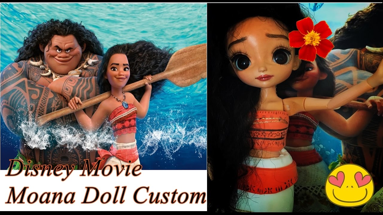 Moana Disney doll custom 디즈니 모아나 1월개봉 예정 인형 커스터마이징 피규어 인형 bjd 구체관절인형 ...