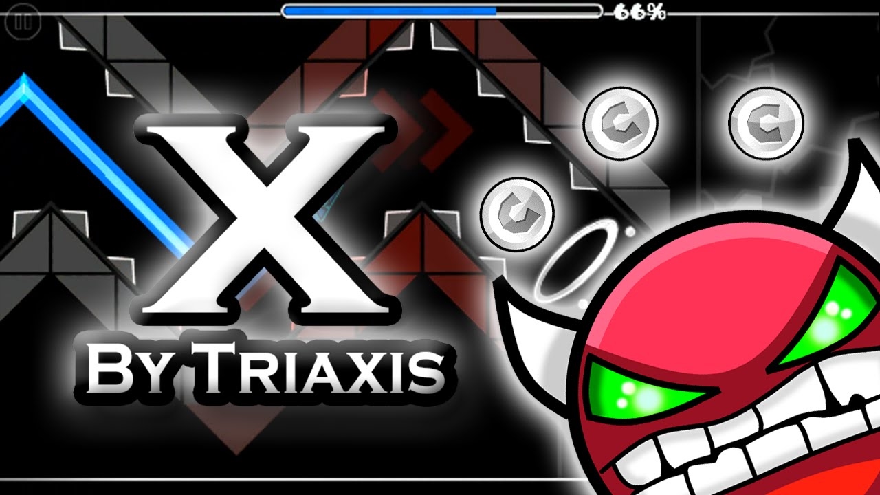 X by TriAxis (Easy Demon) - YouTube